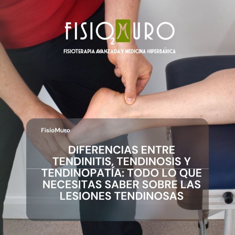 DIFERENCIAS ENTRE TENDINITIS, TENDINOSIS Y TENDINOPATÍA: TODO LO QUE ...